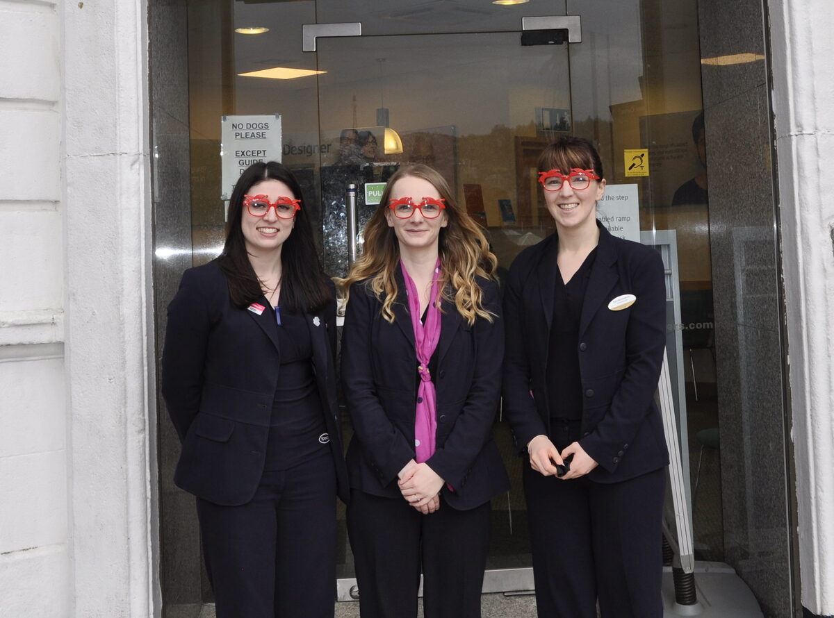 West Coast Today - News - Oban shop puts Comic Relief in the frames